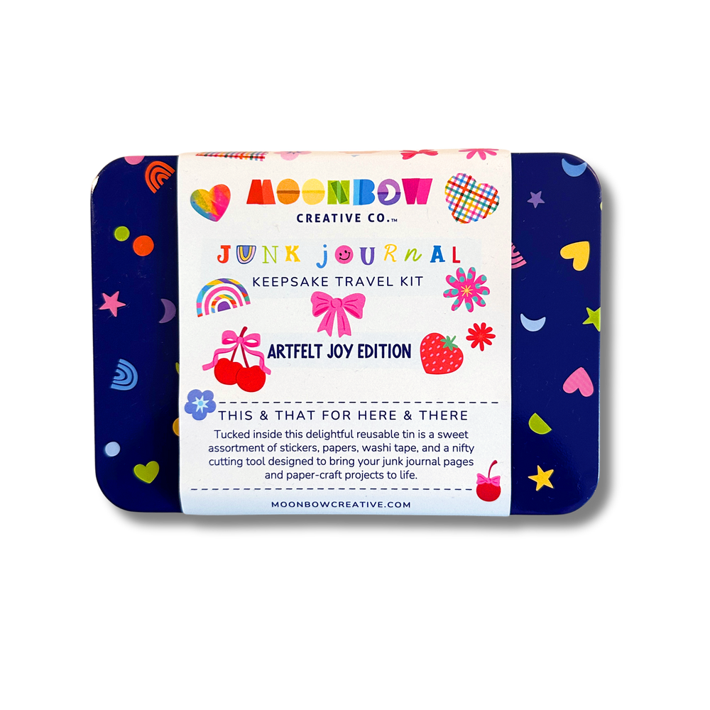 Junk Journal Starter Tin Artfelt Joy Edition