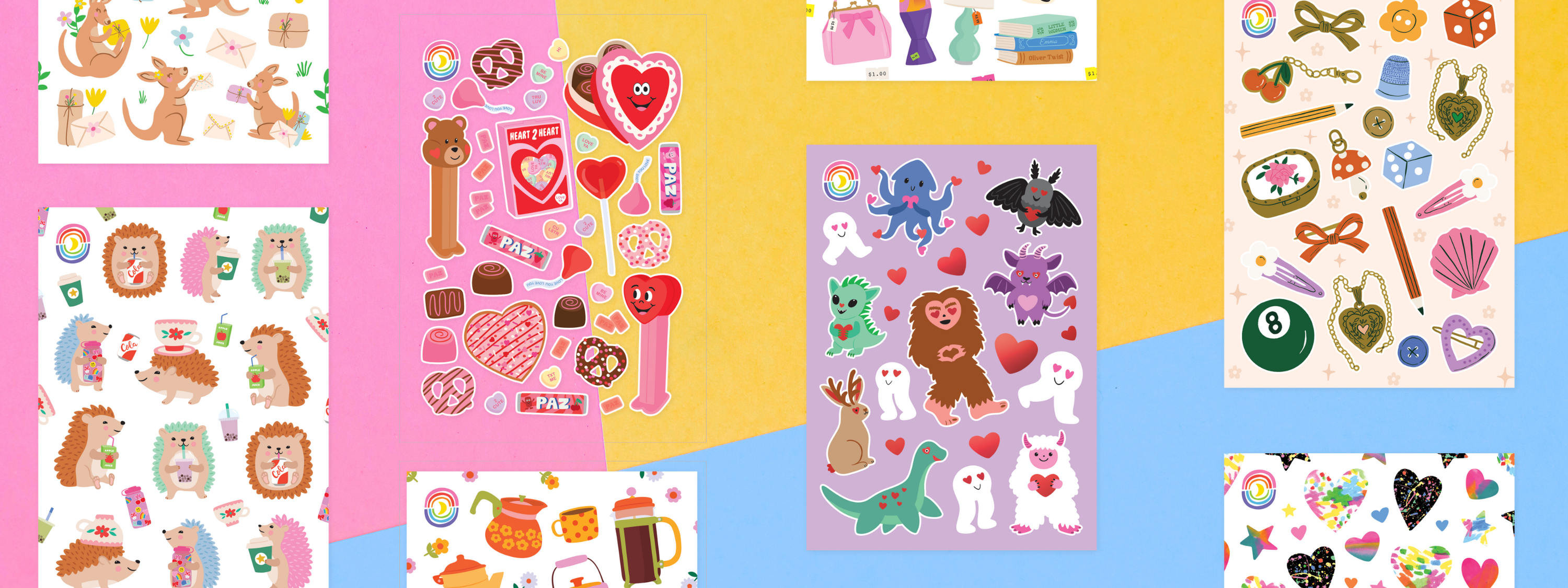 Sticker Club Subscriptions & Stationery | Moonbow Creative Co.